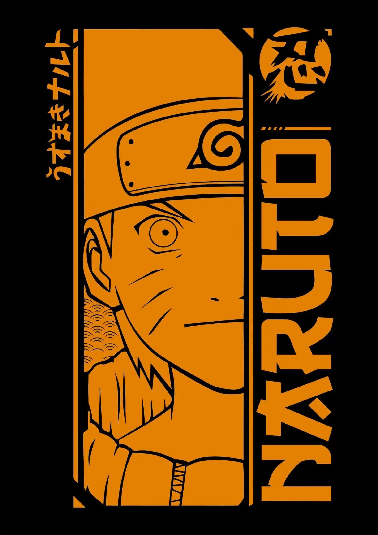 T-Shirt Naruto - Magliette Anime Naruto - CmrDesignStore